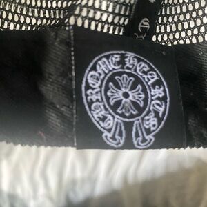 Chrome Hearts | Accessories | Chrome Hearts Black And White Logo Cap ...